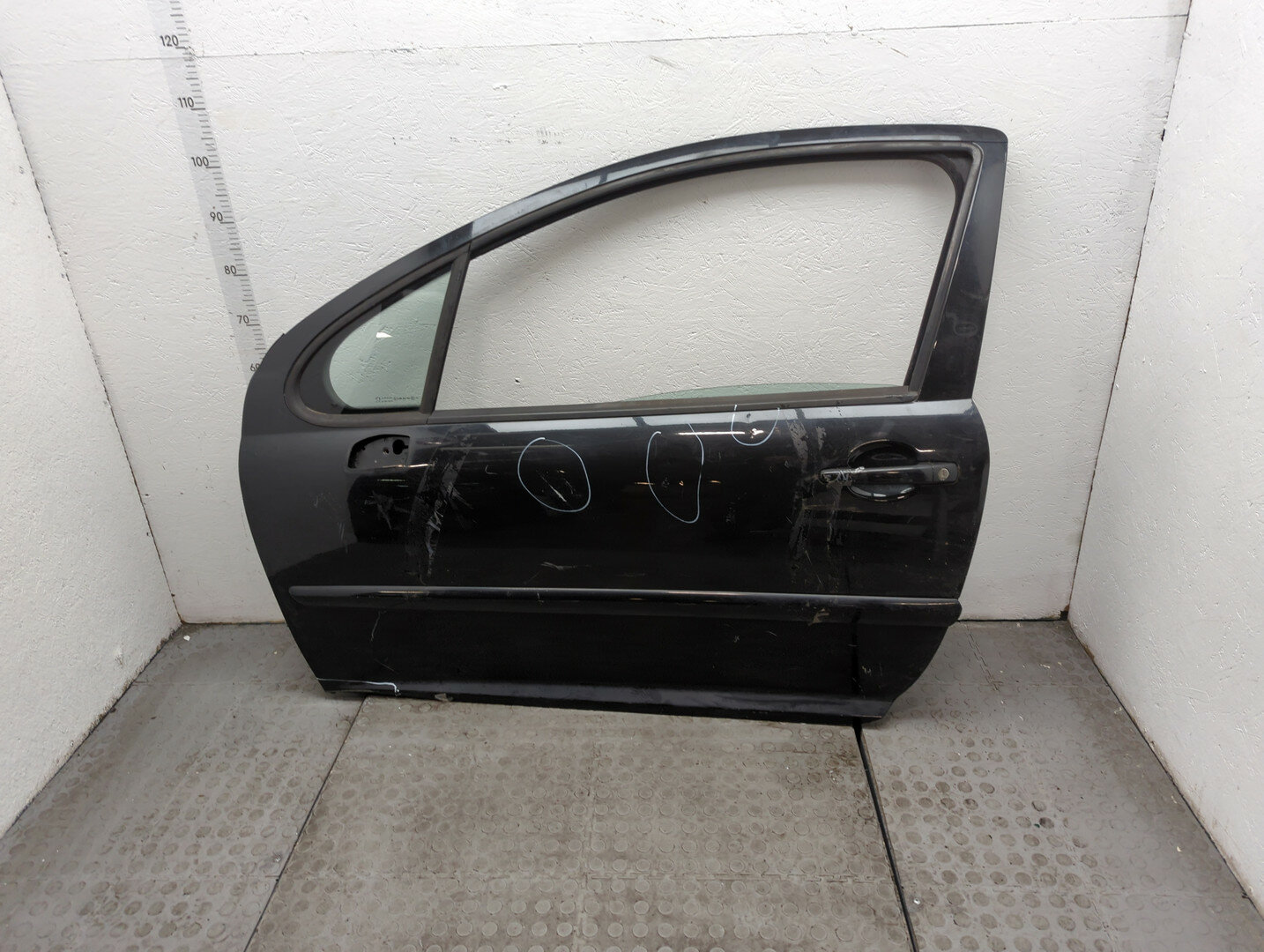 Дверь боковая (легковая) левая передняя Peugeot 207 Б/У