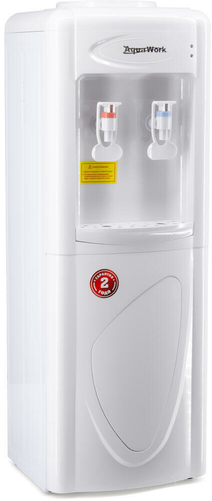 Кулер для воды Aqua Work 10-LDR белый с нагревом и охлаждением