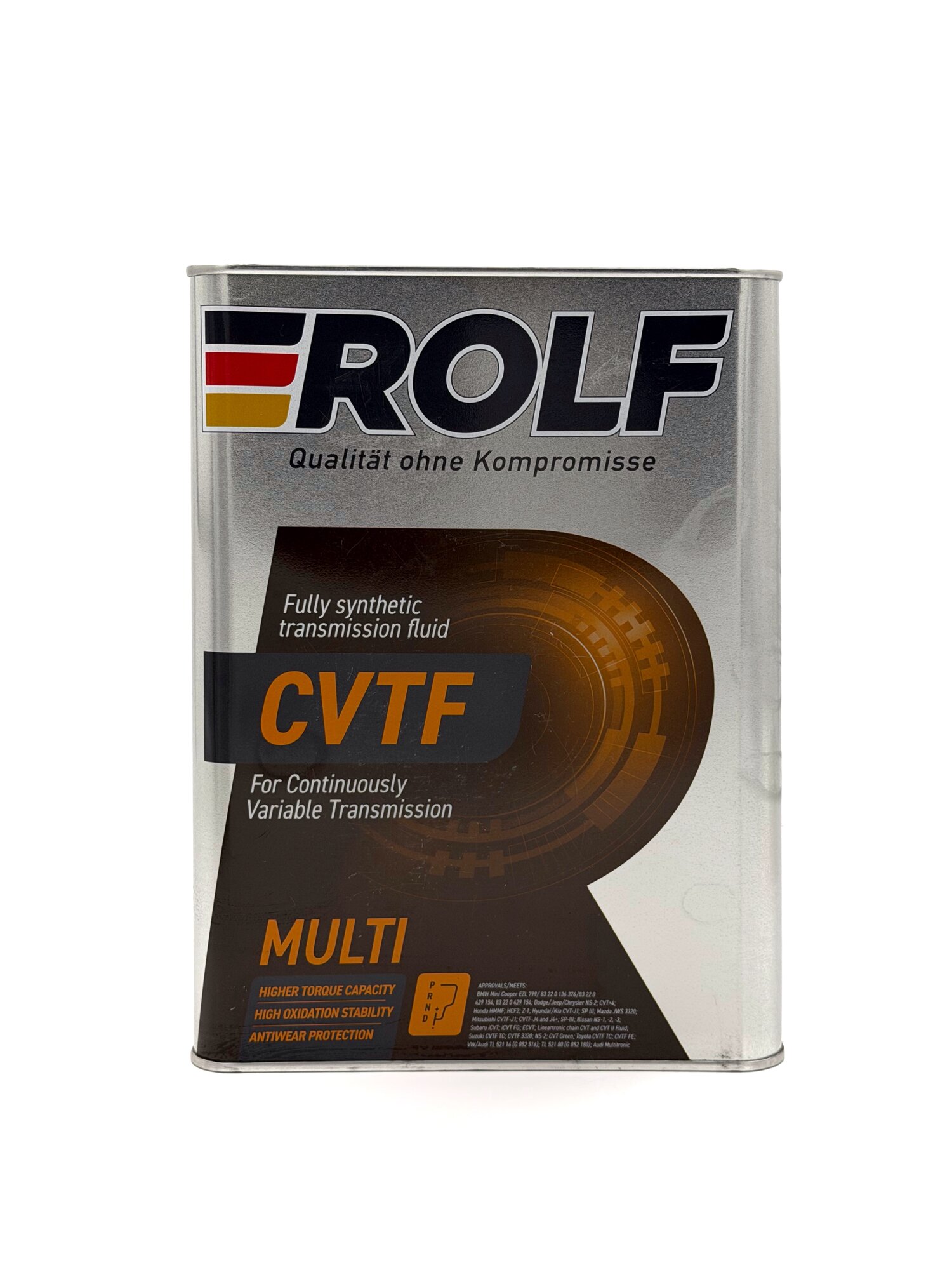 Масло трансмиссионное ROLF CVTF Multi для вариаторов, 4 литра