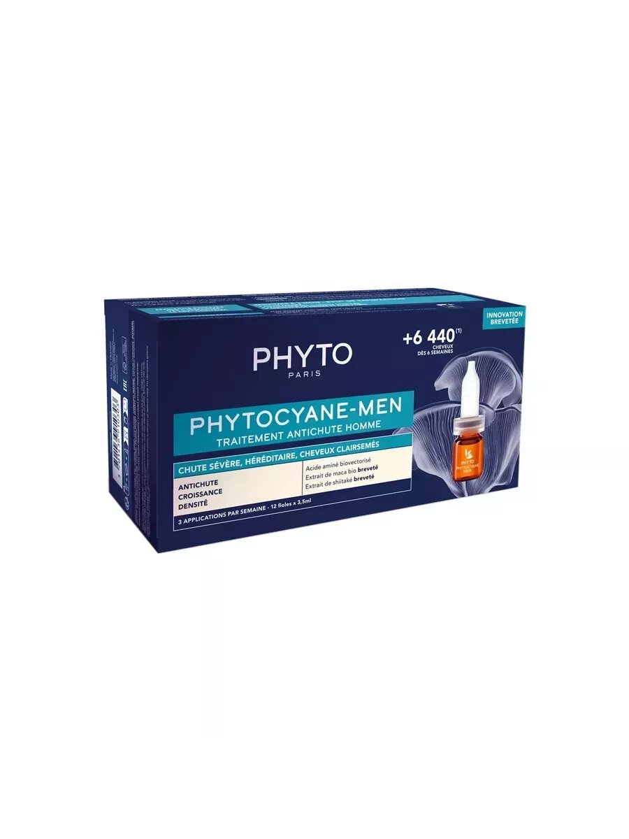 Phyto phytocyane-men сыворотка против выпадения волос д/мужч