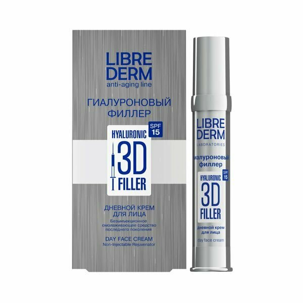 Крем дневной Hyaluronic 3D Filler SPF15 Librederm/Либридерм 30мл
