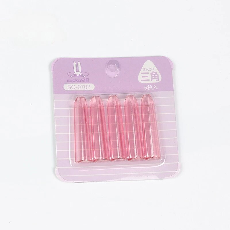 Прозрачные колпачки для карандашей MOONBIFFY Розовый, pink