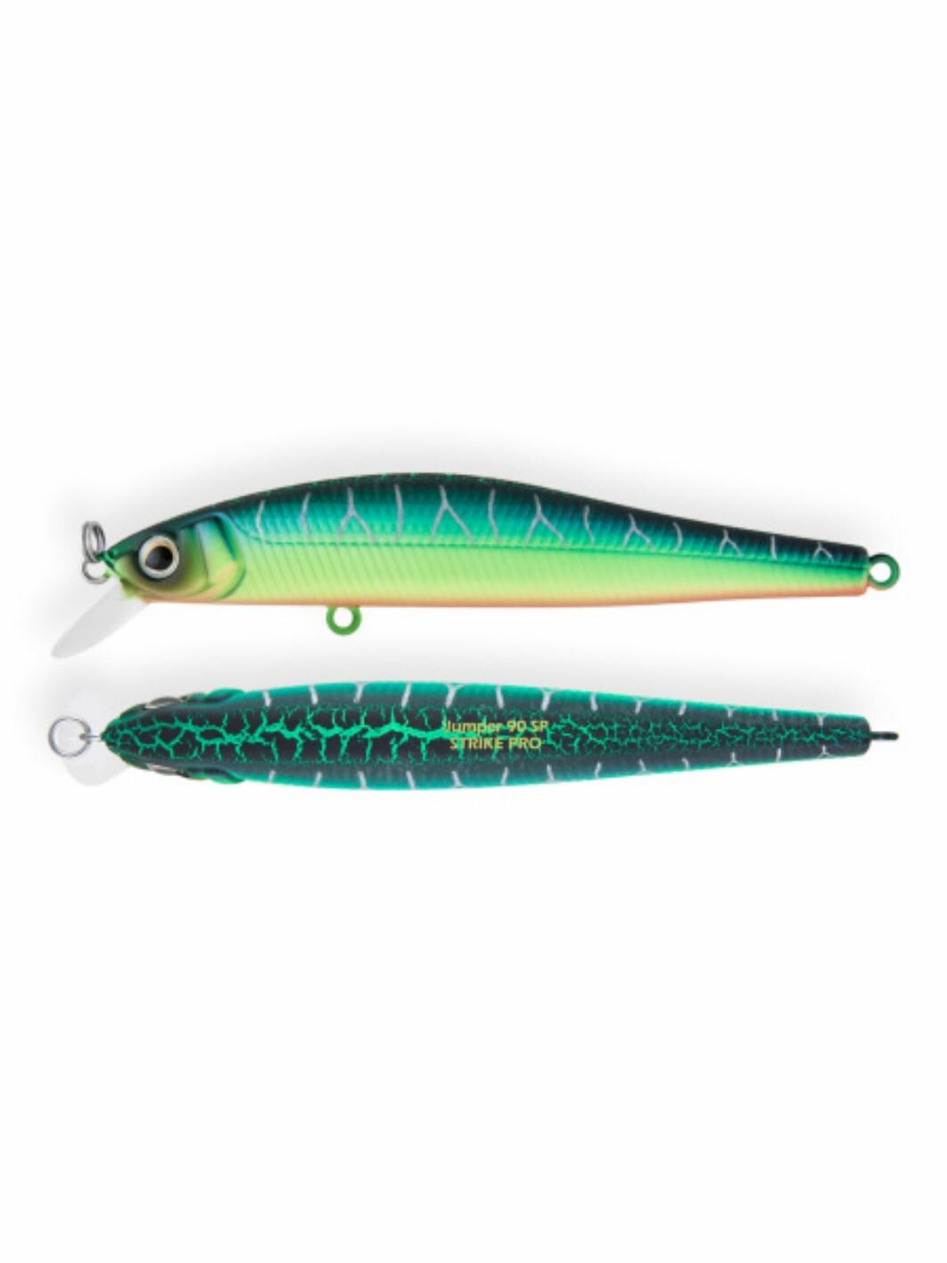 Воблер Минноу Strike Pro Jumper 70SP, 70 мм, 5,2 гр, Нейтральный, цвет A223S-RP Pearl Mat Tiger