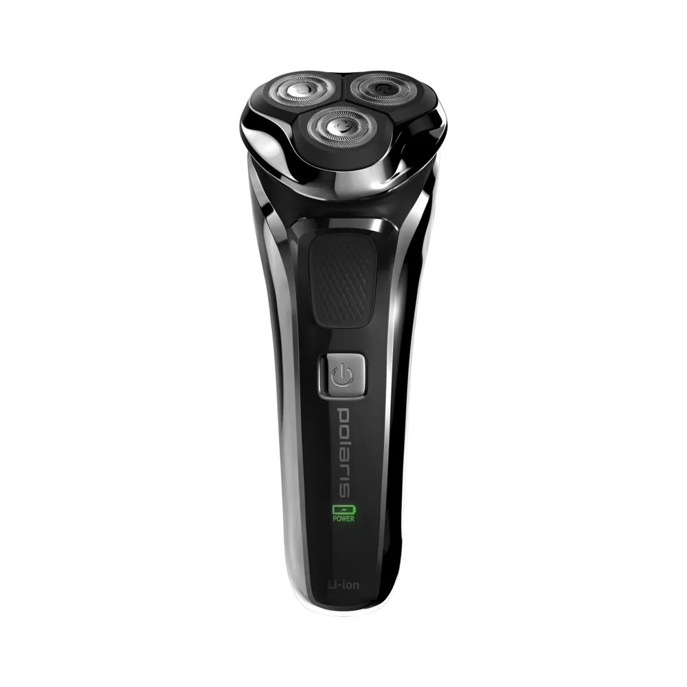 Электробритва роторная Polaris Wet&Dry PRO PMR 0305R, влажная/сухая, 3 бреющих элемента, 16 см х 6,5 см х 6.5 см