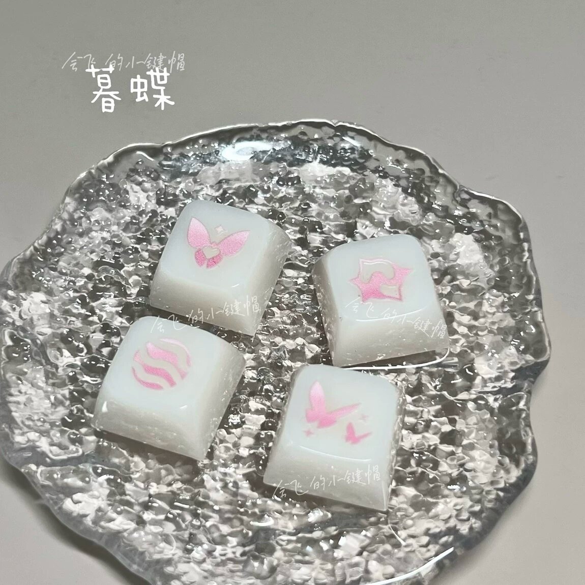 Персонализированные кейкапы Fearless Contract, полупрозрачная текстура, похожая на нефрит, подходят для перекрестных