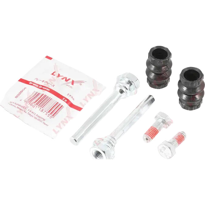 Комплект направляющих тормозного суппорта задний LYNX AUTO BC-2003 8 мм Audi A3 96-12, A4 94-08, A5 07-17, A6 97-05, A8 96-02, Allroad 00-05, Tt 98-10, Q3 11->, Q5 11->, Chrysler Voyager Rt 07->