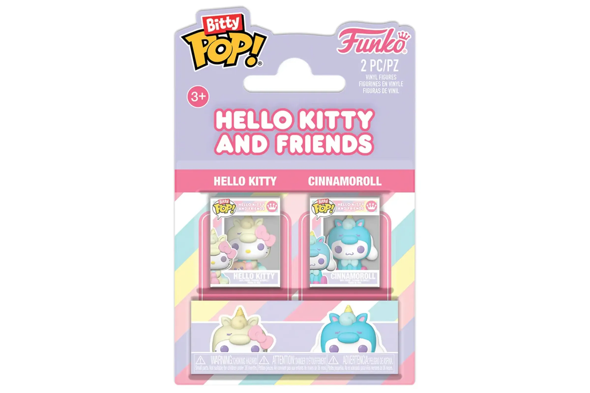 Набор мини-фигурок Funko Bitty POP! Sanrio - Hello Kitty & Cinnamoroll 88928 Хеллоу Китти и Синнаморолл