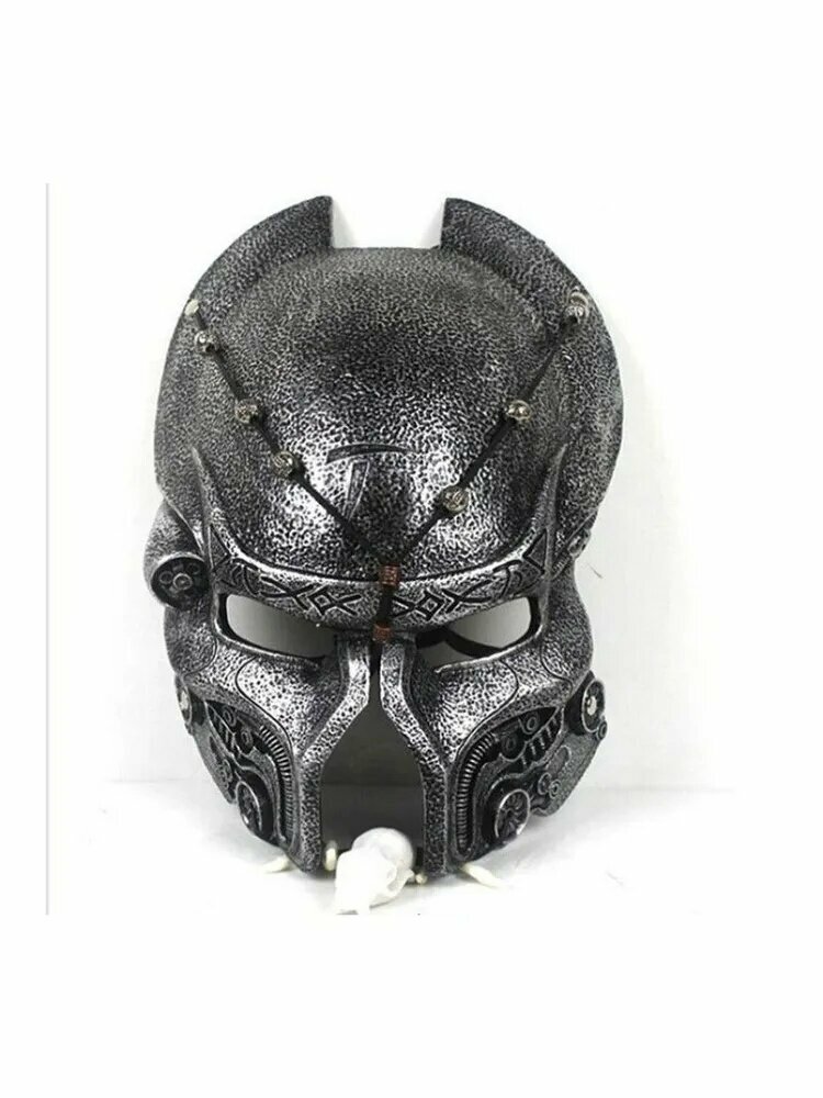 Predator and alien резиновая маска для хэллоуина и тематических мероприятий серебряный кулон