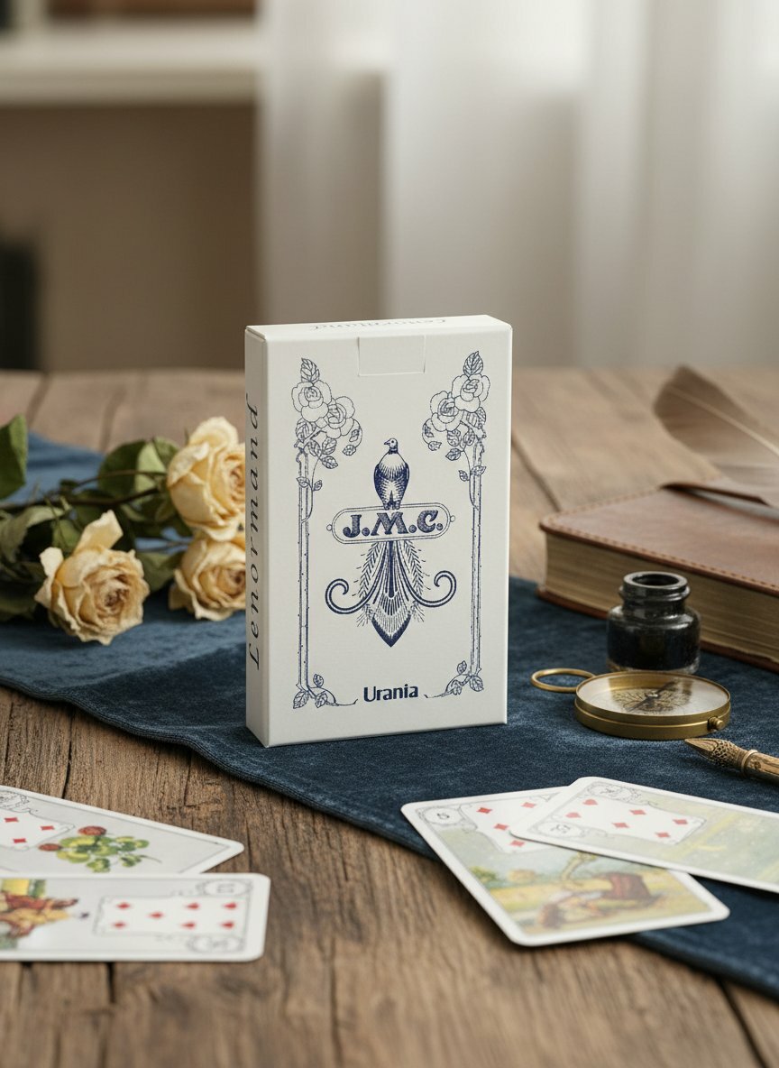 Карты Таро "Mille Lenormand Blue Owl" AGM Urania / Ленорман Синяя Сова 63566 AGM
