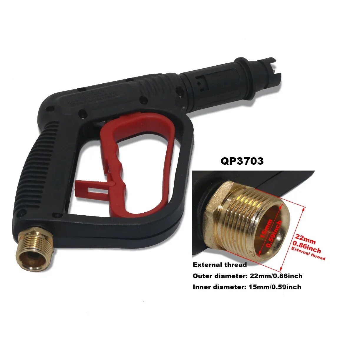 Водяной пистолет в форме утки, водяной пистолет для мойки автомобилей, водяной пистолет для QP3703