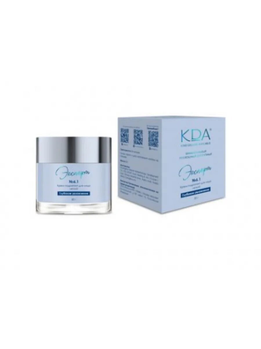 КДА Эксперт Крем-гидратант №6.1 для лица, легкий, 50 г, 1шт