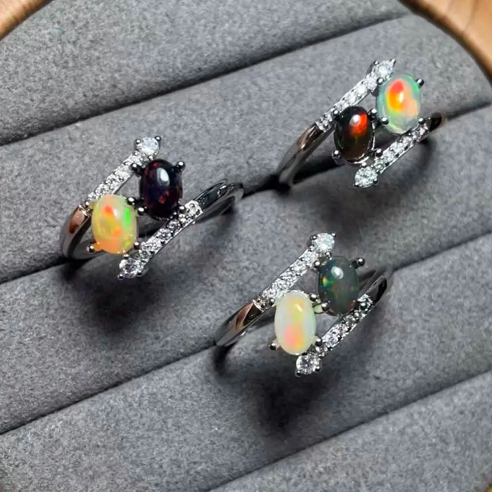 Натуральный опал AKAC для рукоделия 5 шт.