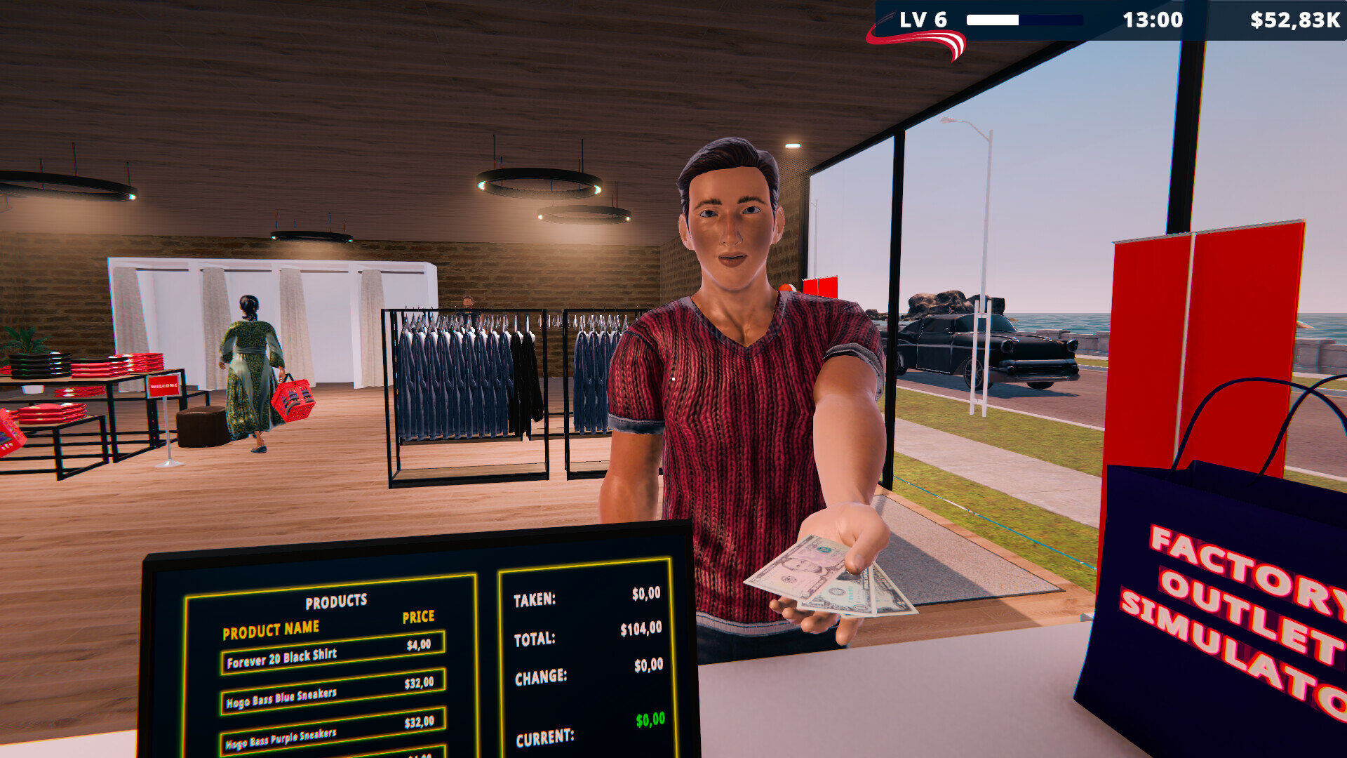 Factory Outlet Simulator PC Steam Аккаунт • Активация Steam • регион Весь мир