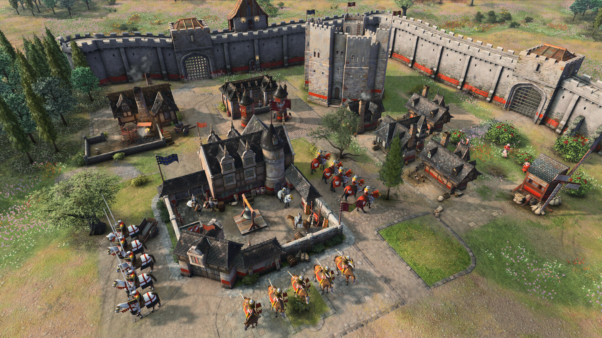 Age of Empires IV - Knights of Cross and Rose DLC PC Steam Ключ