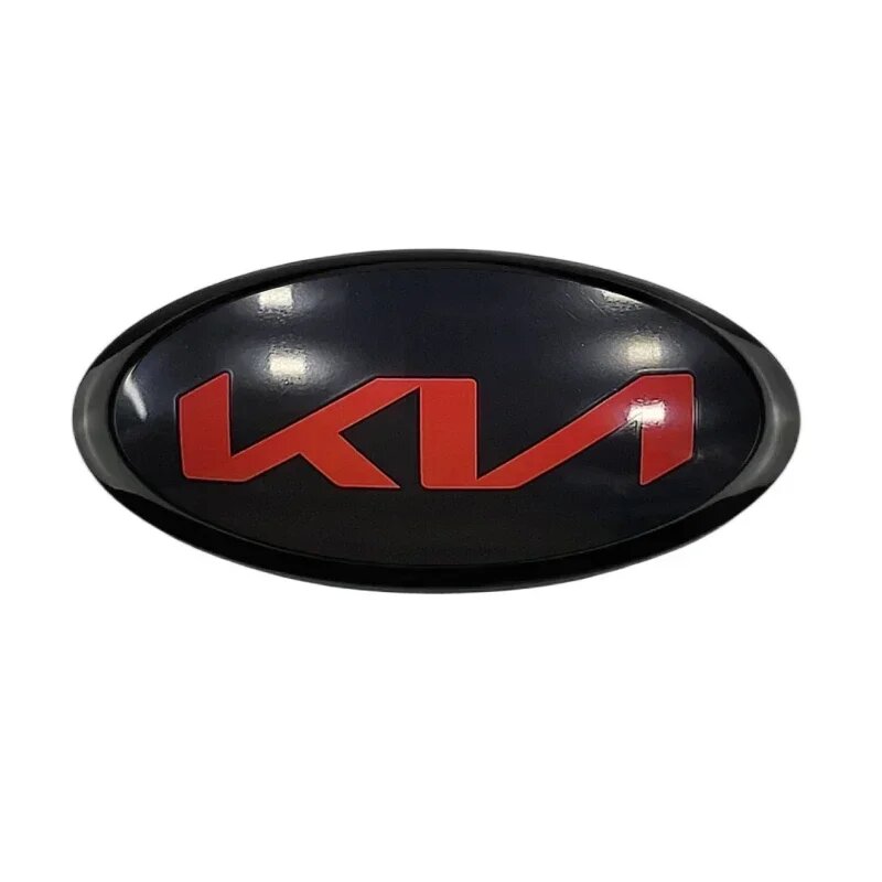 Эмблема Kia Red Black 18.3X9.2cm