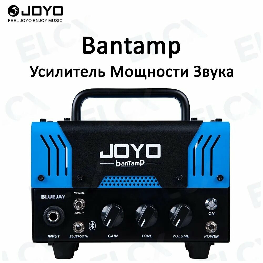 JOYO BlueJay BanTamp Усилитель Мощности Звука: 20-Ваттный Предусилитель С Bluetooth Для Электрогитары