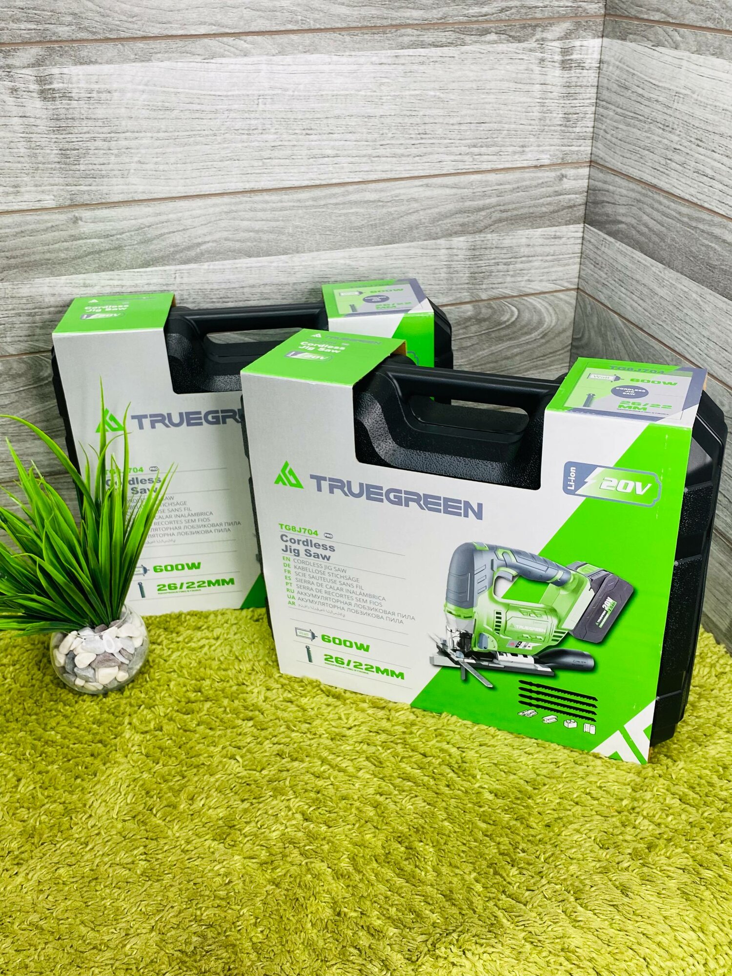 Аккумуляторный лобзик 20 В TRUEGREEN TG8J704