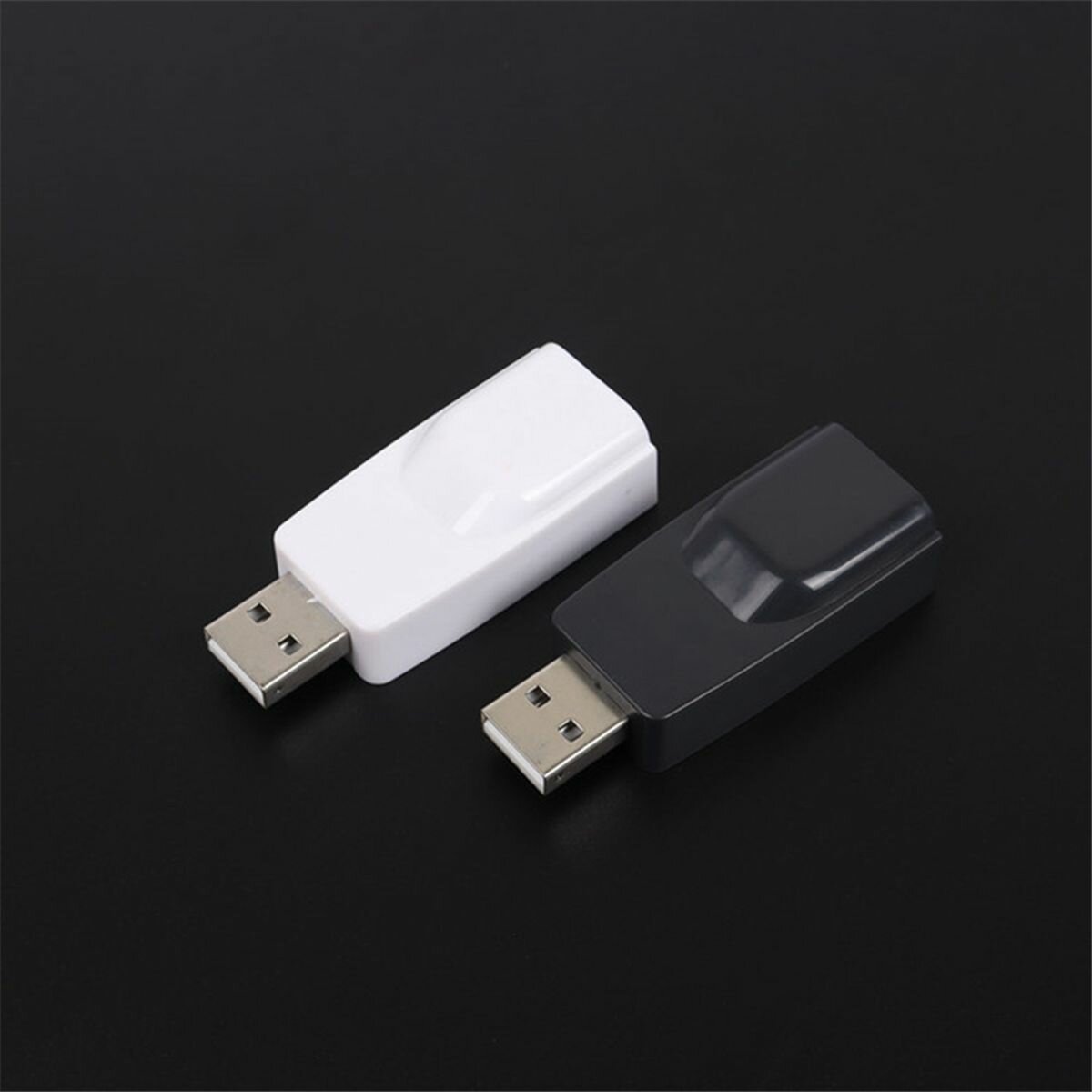 Адаптер USB-RJ45 LAN Ethernet 100 Мбит/с USB2.0 сетевая карта для ПК, ноутбука, настольного DVB-приставки, бездисковый белый
