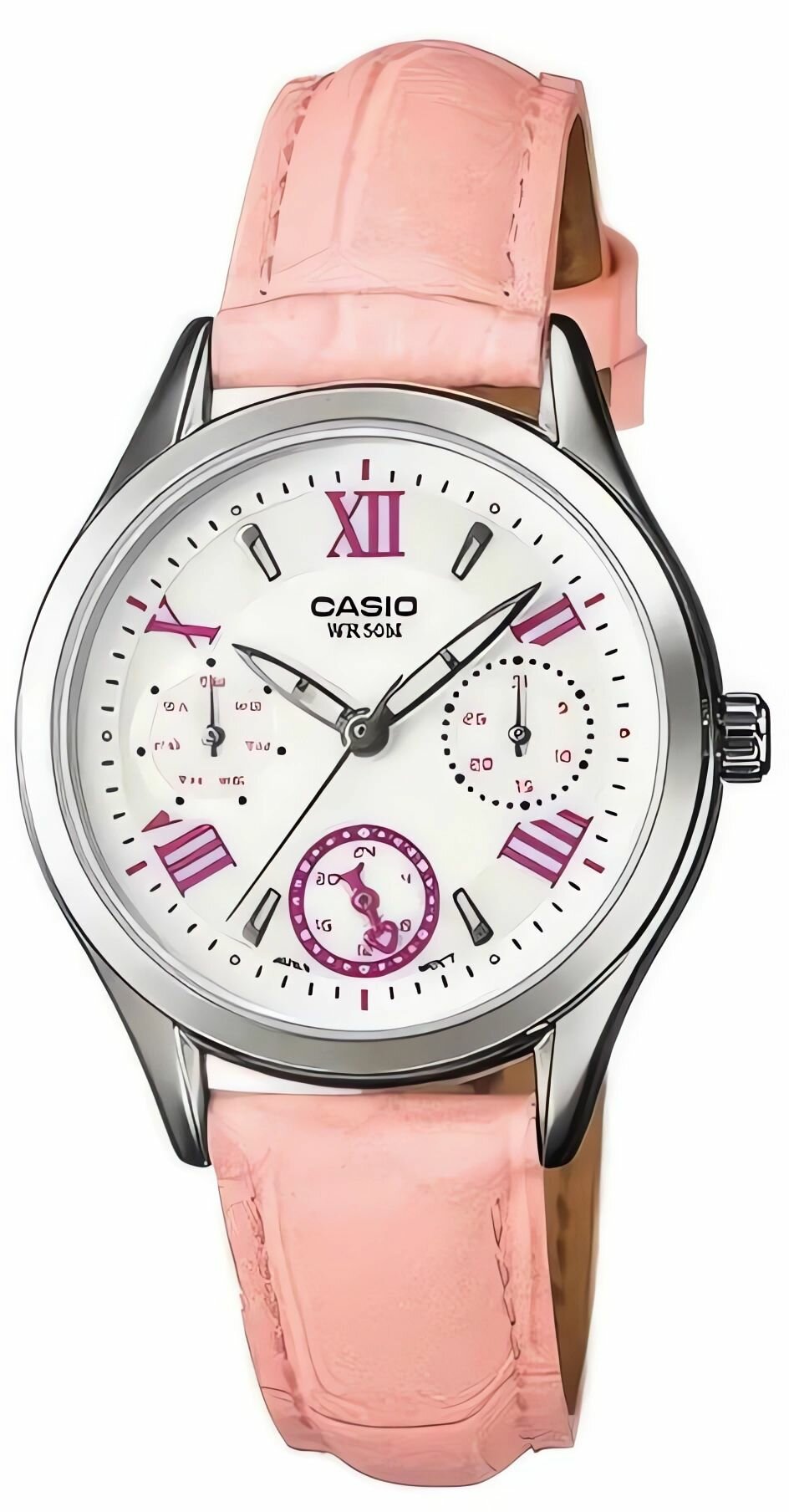 Наручные часы CASIO, розовый