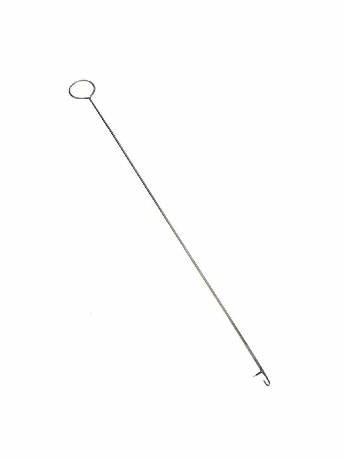 Крючок для выворачивания тканевых трубок из нержавеющей стали, - L