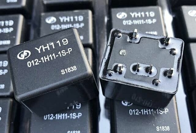 Реле автомобильное YH119 012-1H11-1S-P 12v 1 шт.