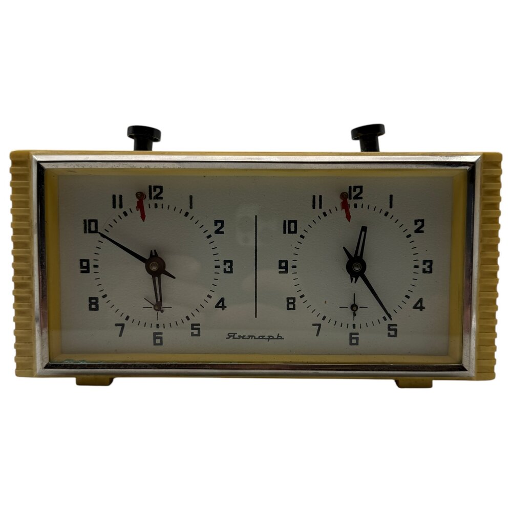 Часы шахматные "Янтарь", 1970-1980 гг, Орловский ЧЗ, СССР