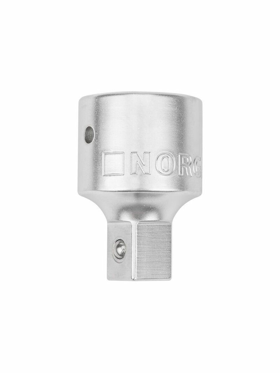Переходник с 3/4" на 1" NORGAU Industrial , с шариковым фиксатором на наружном квадрате, для ударных головок.