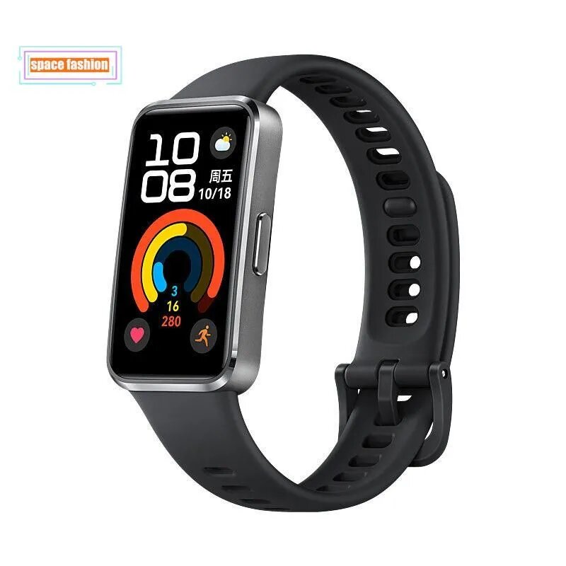 HUAWEI Band 7 Умные часы с AMOLED экраном, датчиком пульса и мониторингом сна, черный