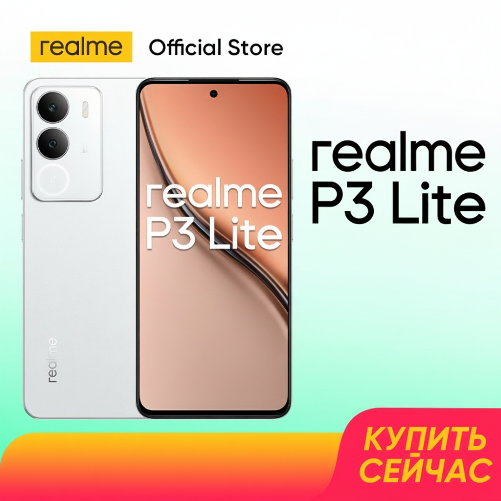 Смартфон Realme P3 Lite 4G, 8/256ГБ