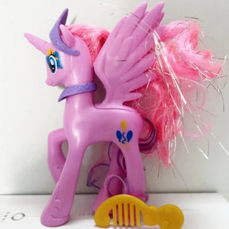14 см My Little Pony Toys Friendship Is Magic Pop Pinkie Pie Радужный Единорог Пони ПВХ Фигурки Коллекционная Модель Куклы Подарок