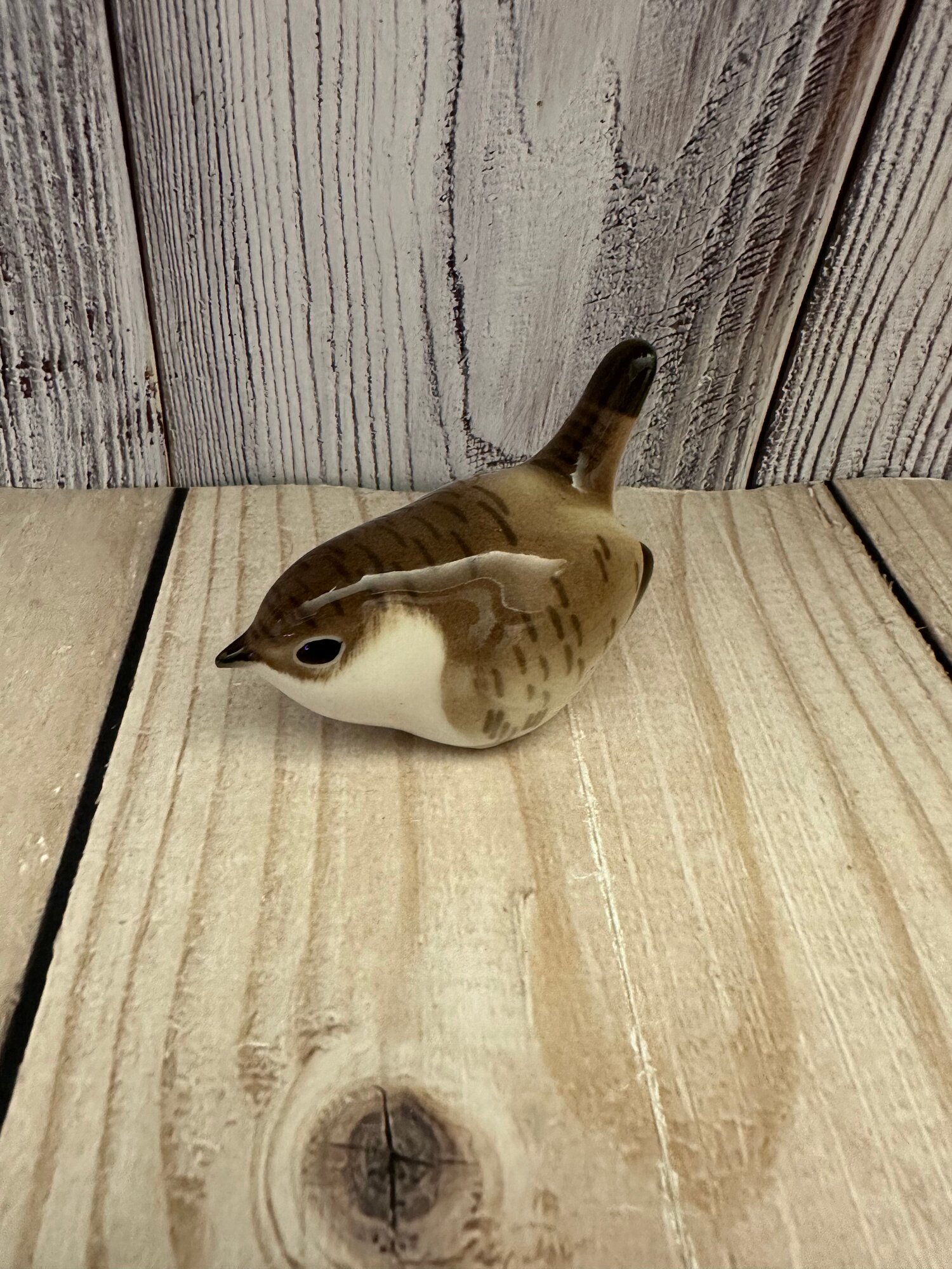 Статуэтка Птичка Крапивничек Лфз ссср винтажная коллекционная редкая