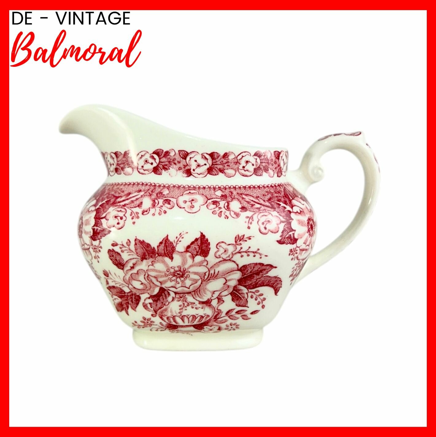 Молочник Royal Sphinx, Balmoral, винтаж. Англия