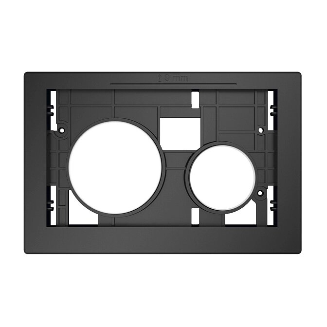 Кнопка для инсталяции TECE TECEloop modular 9240618 для унитаза, без лицевой панели, клавиши белый матовая