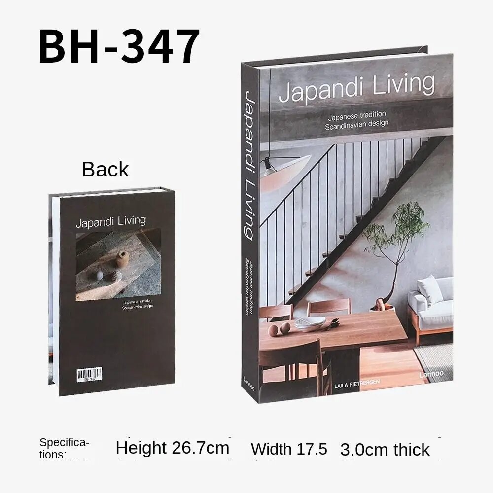 Декоративная книга Japandi Living, BH-347
