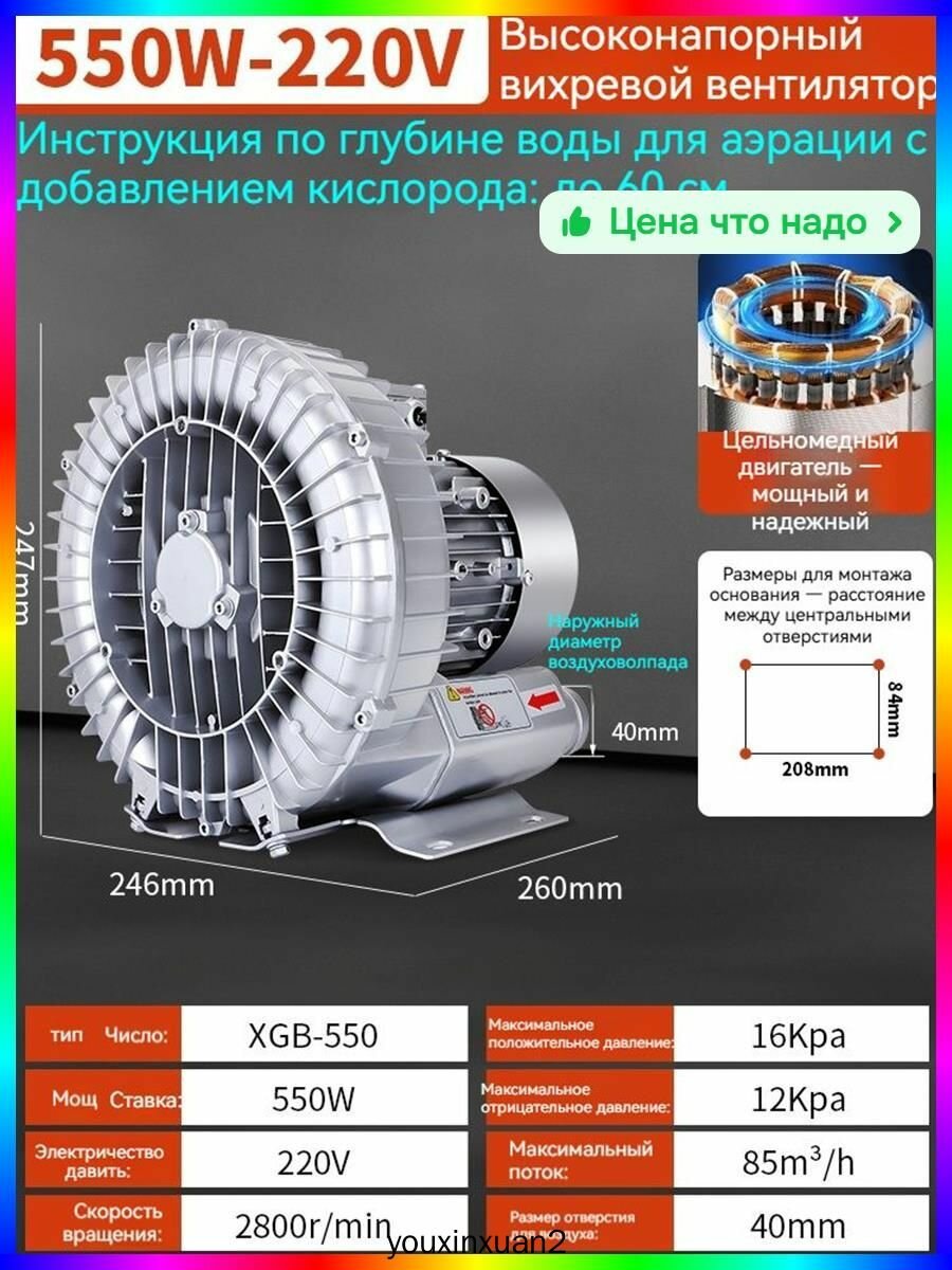 Вентилятор приточно-вытяжной