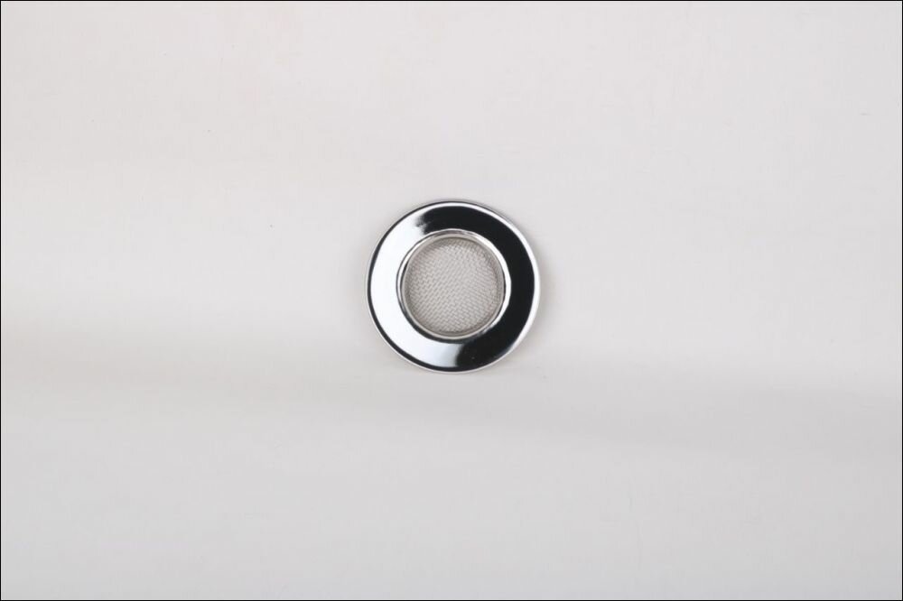 Ситечко для раковины металлическое, сетка для слива в ванне, диаметр 7,5 см, 1 шт