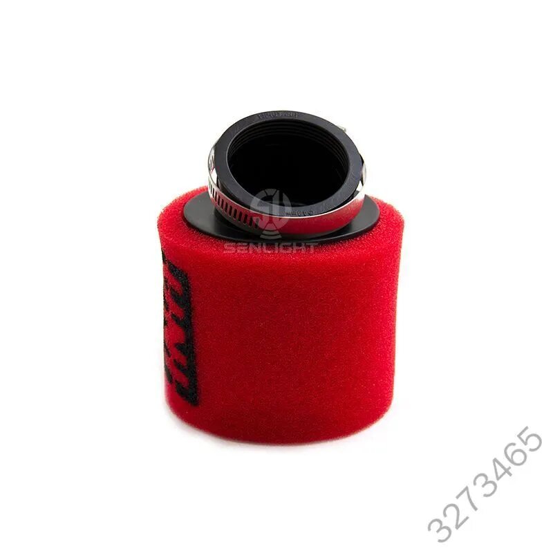 Фильтр воздушный 38 мм для мотоцикла, питбайка, скутера красный Senlight
