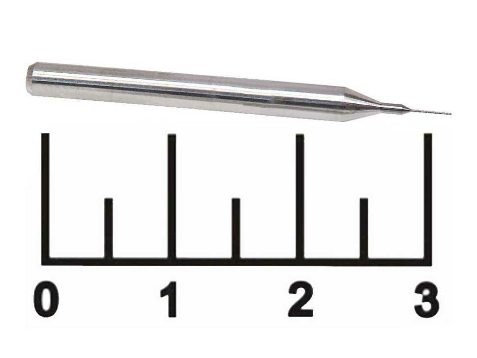 Сверло 0.3мм для гравера 3.2мм
