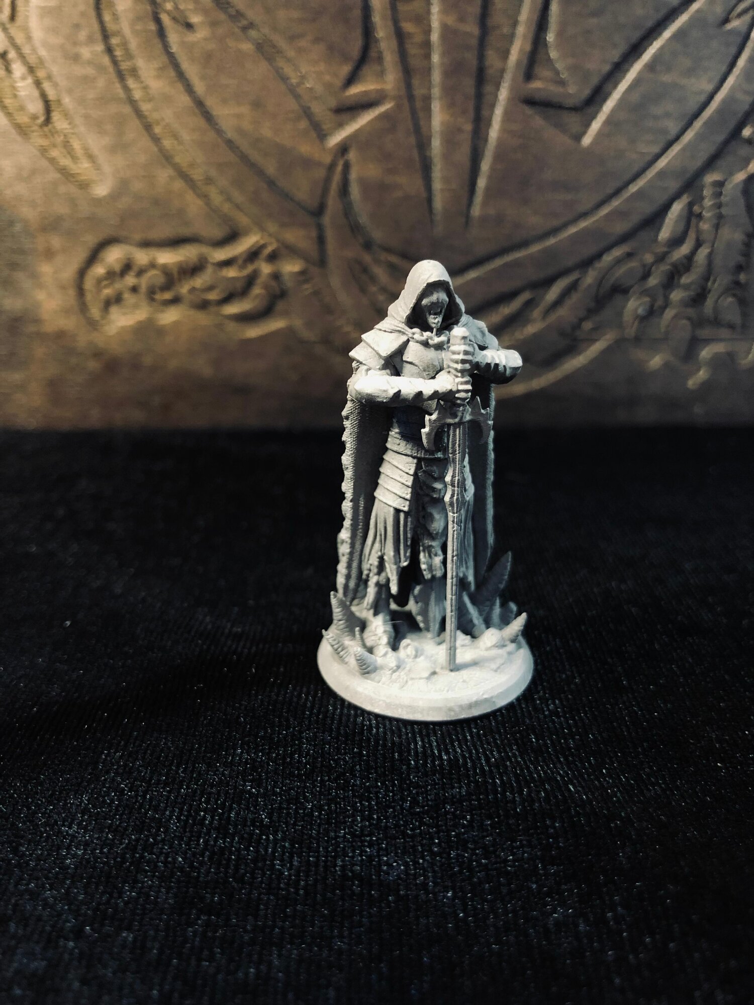 Назгул, рыцарь тьмы - Миниатюра для настольных игр DnD, ДнД, Dungeons & Dragons, Pathfinder.