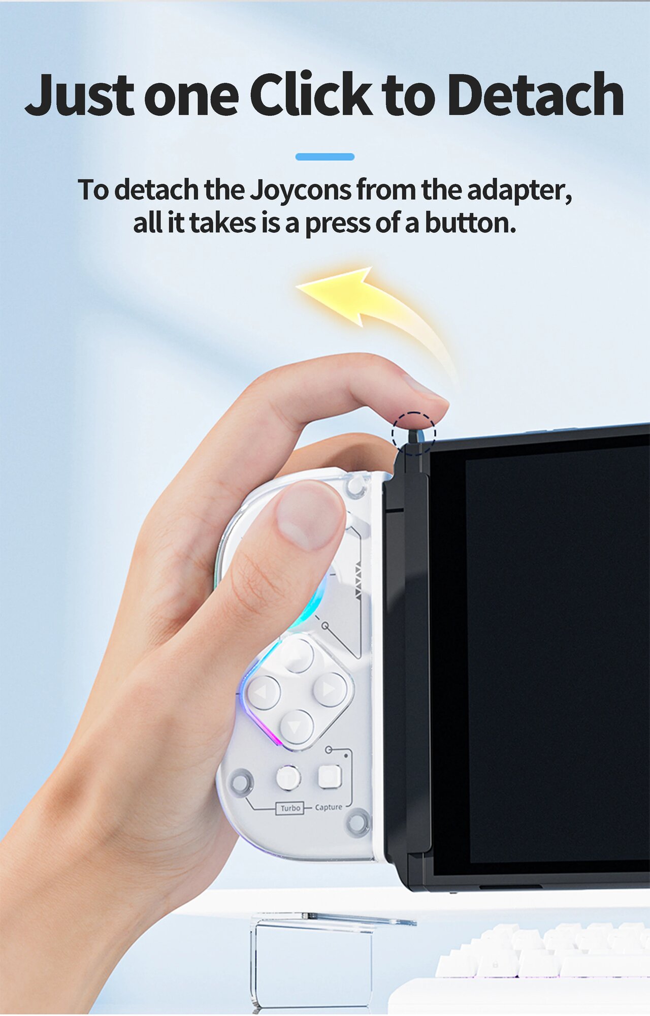 Aolion Адаптер для Joy-Con Switch 2 — фото 1