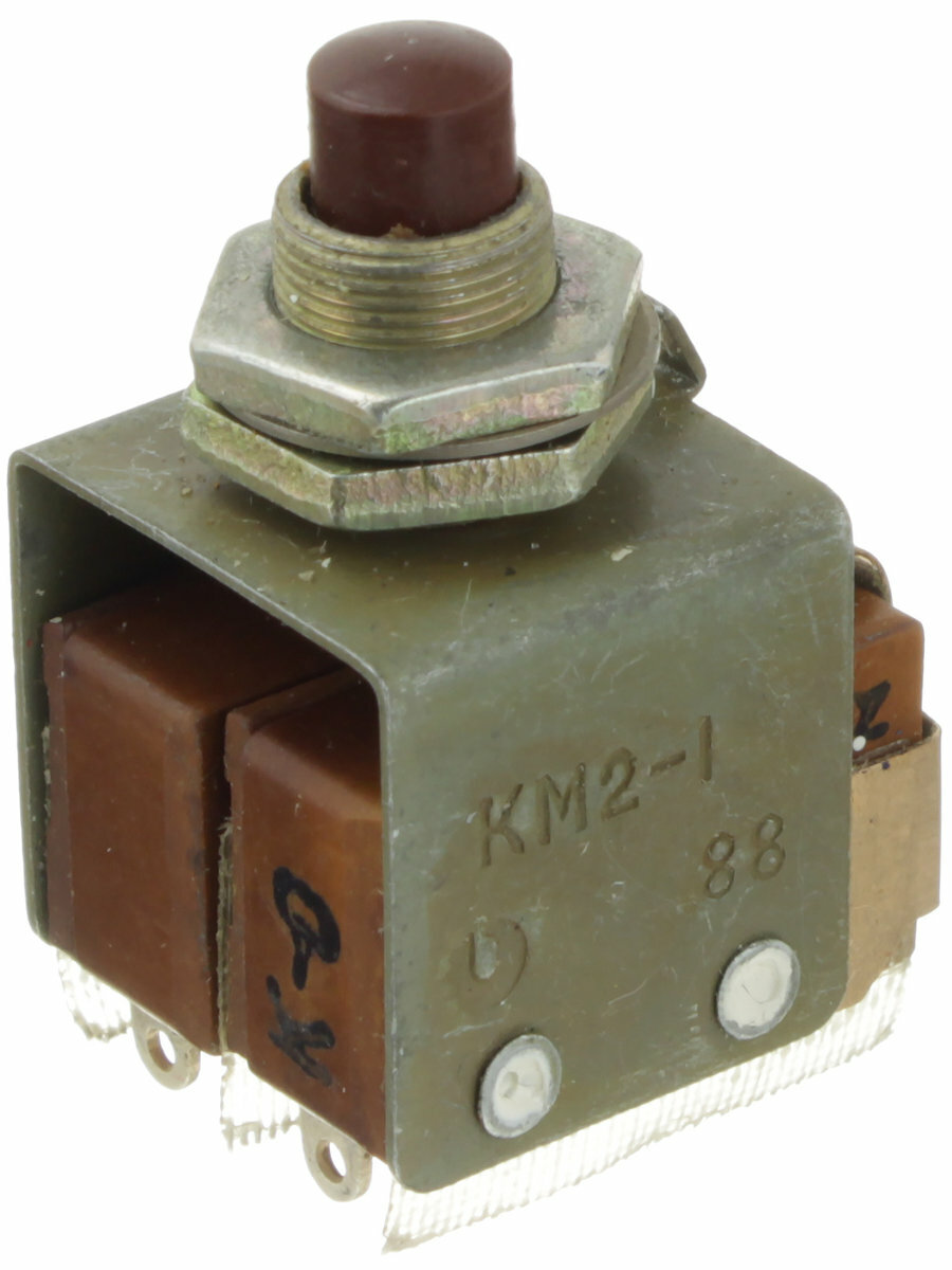 Кнопка КМ-2-1 4А 250В