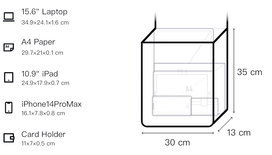 Сумка SOOY, белый, — фото 1
