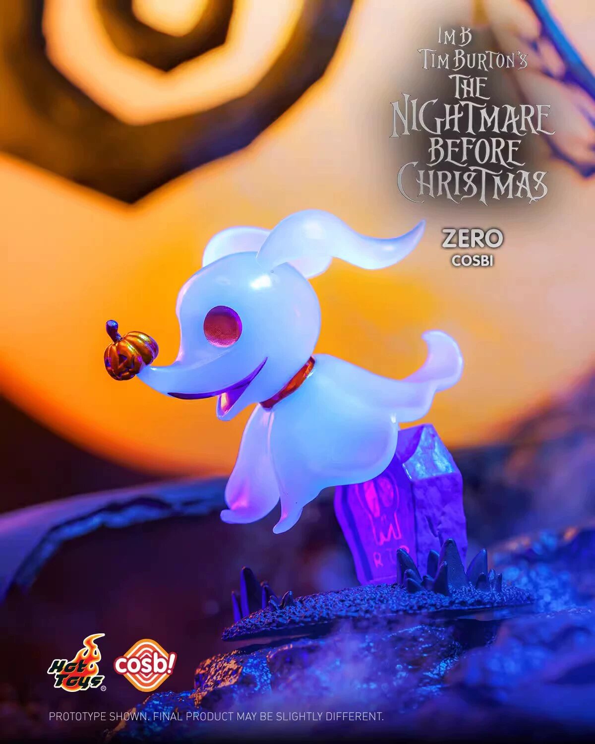 HotToys The Nightmare Before Christmas Третья Эдитион Фигурка Ноль Собака Распечатанная Коллекционная