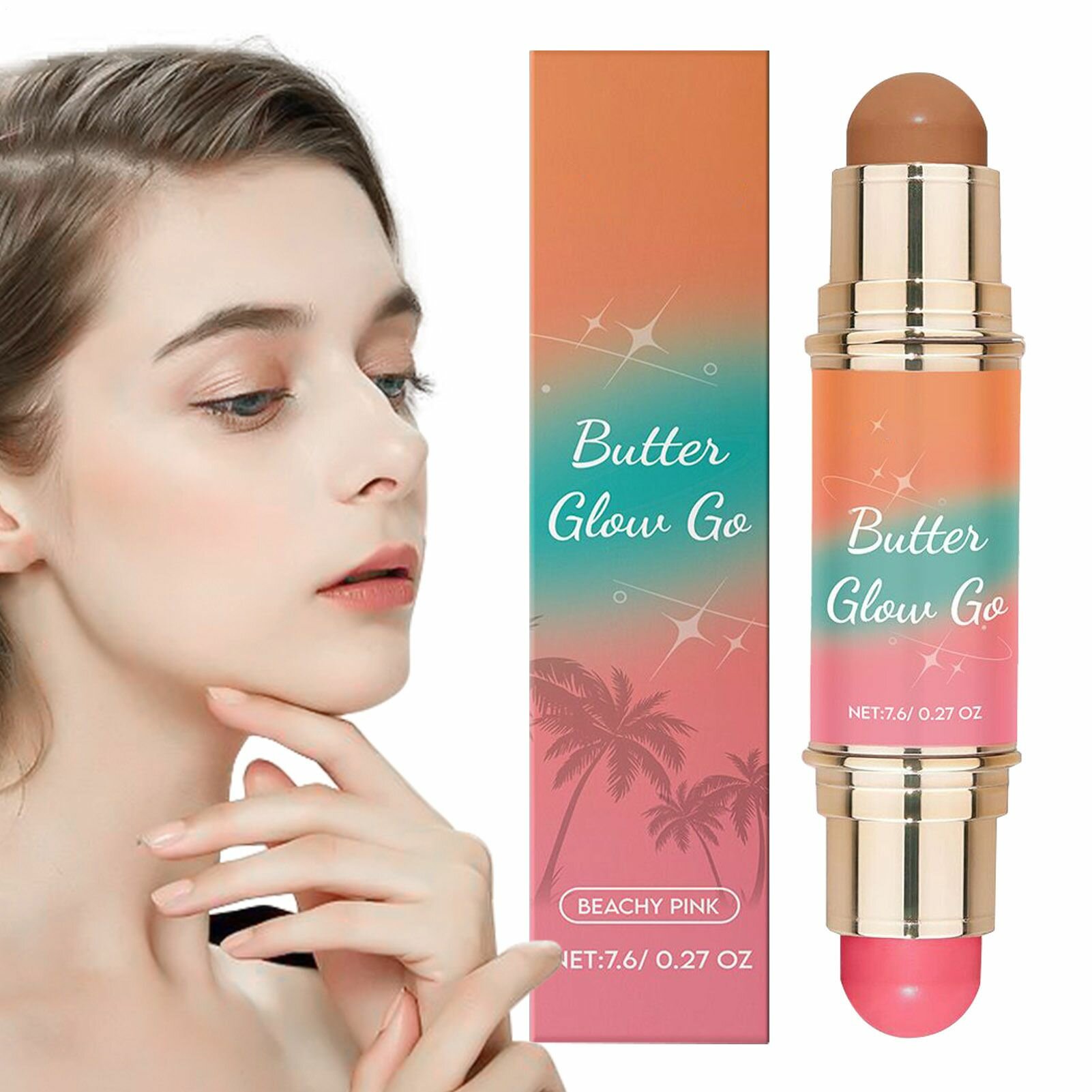 Многоцелевой Крем-Румяна-Стик Для макияжа