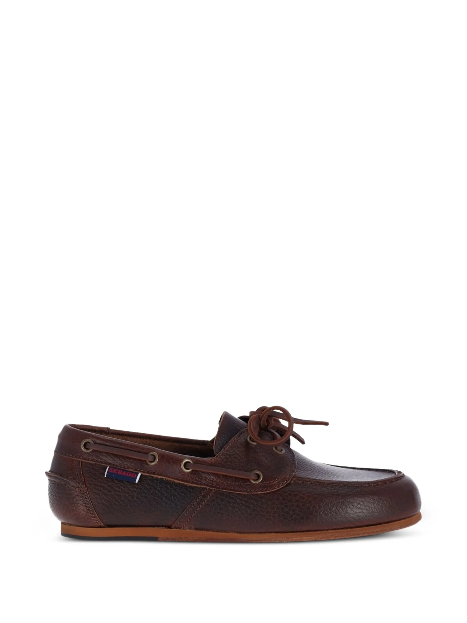 Лоферы Lace-up leather loafers