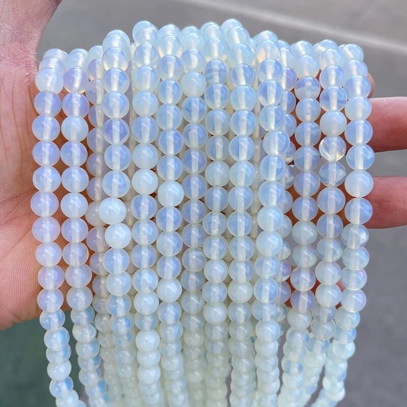 Бусины Opal Stone 4 мм, 90 шт.