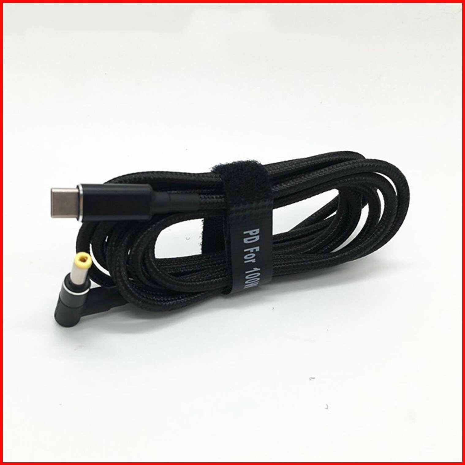 USB Type C PD Кабель для зарядки Шнур адаптера питания постоянного тока Разъем-конвертер 5,5X2,5 мм для Lenovo для Asus/Toshiba Зарядное устройство для ноутбуков