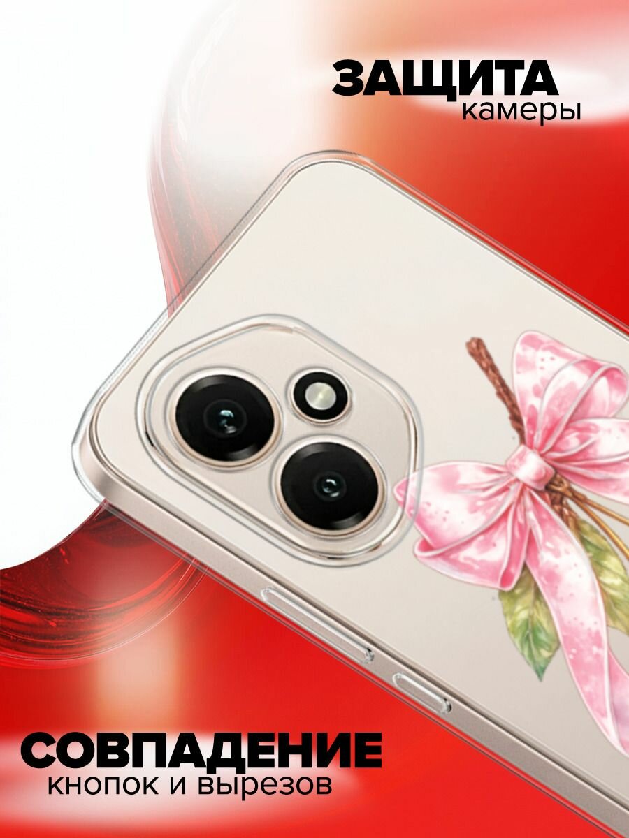 Силиконовый чехол на Honor 400 / Хонор 400 с принтом Sweet — фото 1