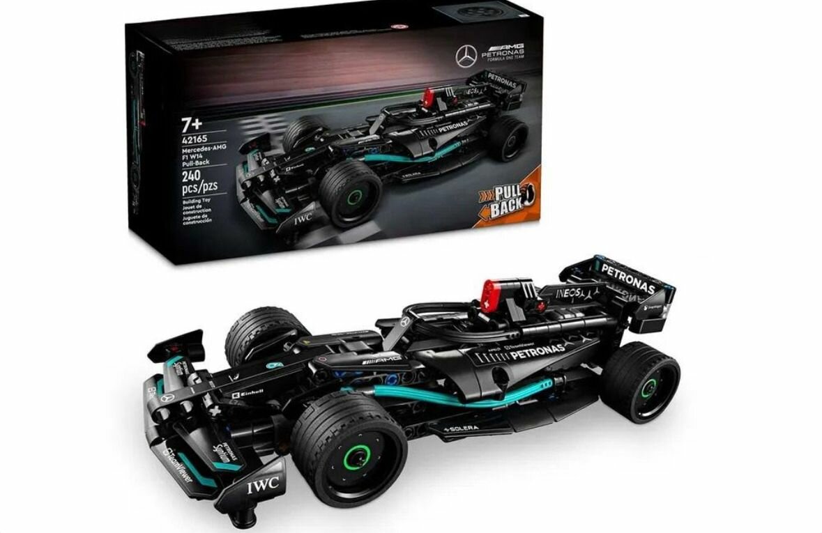 Конструктор "Гоночная машина Mercedes-AMG Formula 1" 240 деталей