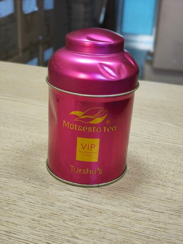 Уценка. Чай "Мацеста", черный, байховый, листовой, с лепестками и бутонами роз